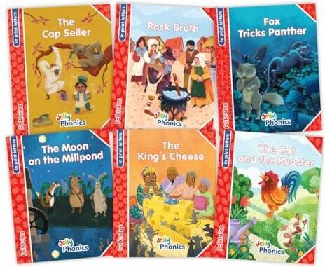 Jolly Learning Jolly Phonics Folktales Red Readers (Level 1) Complete ...
