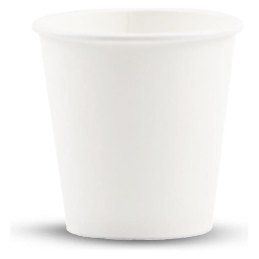 TeCup Pappbecher, Trinkbecher, Heissgetränk, Kaffeebecher 4 oz (120 ml ...