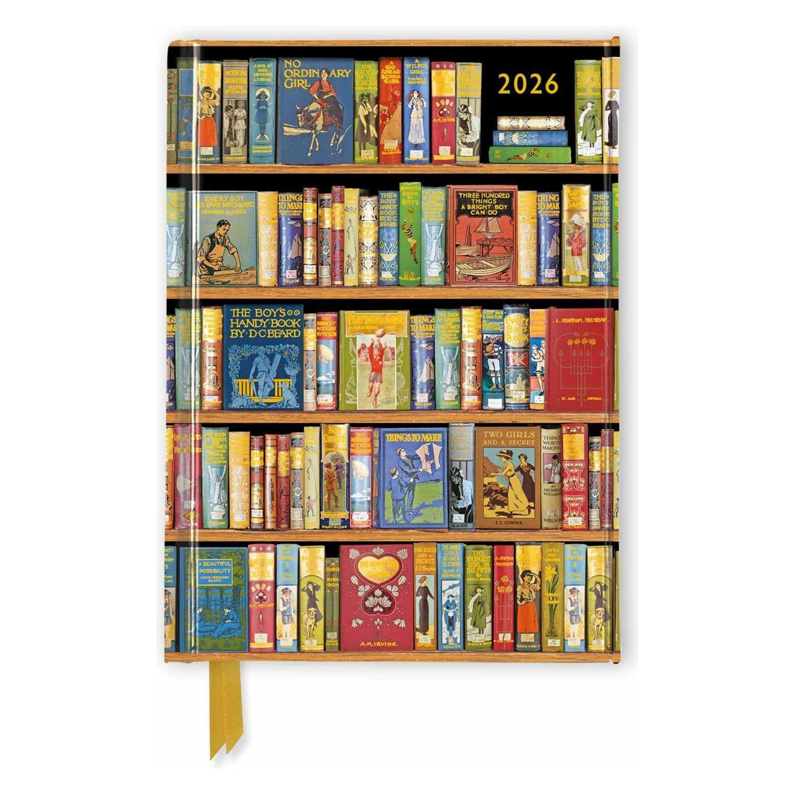 Flame Tree Bodleian Libraries: Bookshelves 2026 Luxury Pocket Diary ...