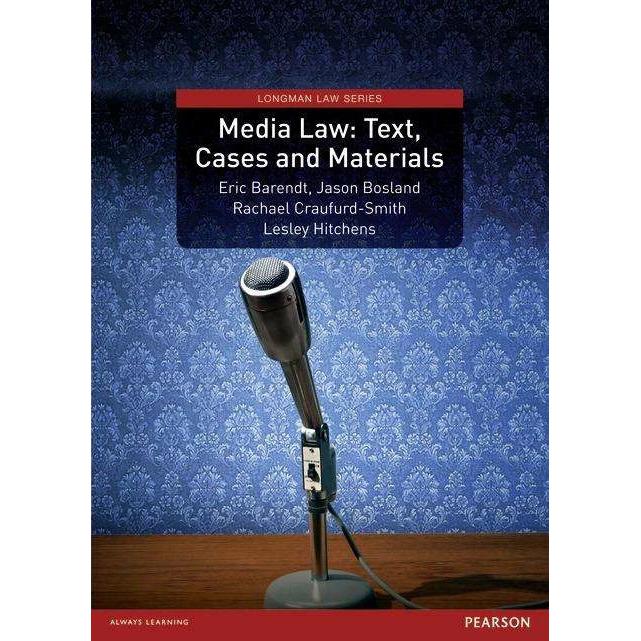 Pearson Studium Media Law: Text, Cases and Materials - Galaxus