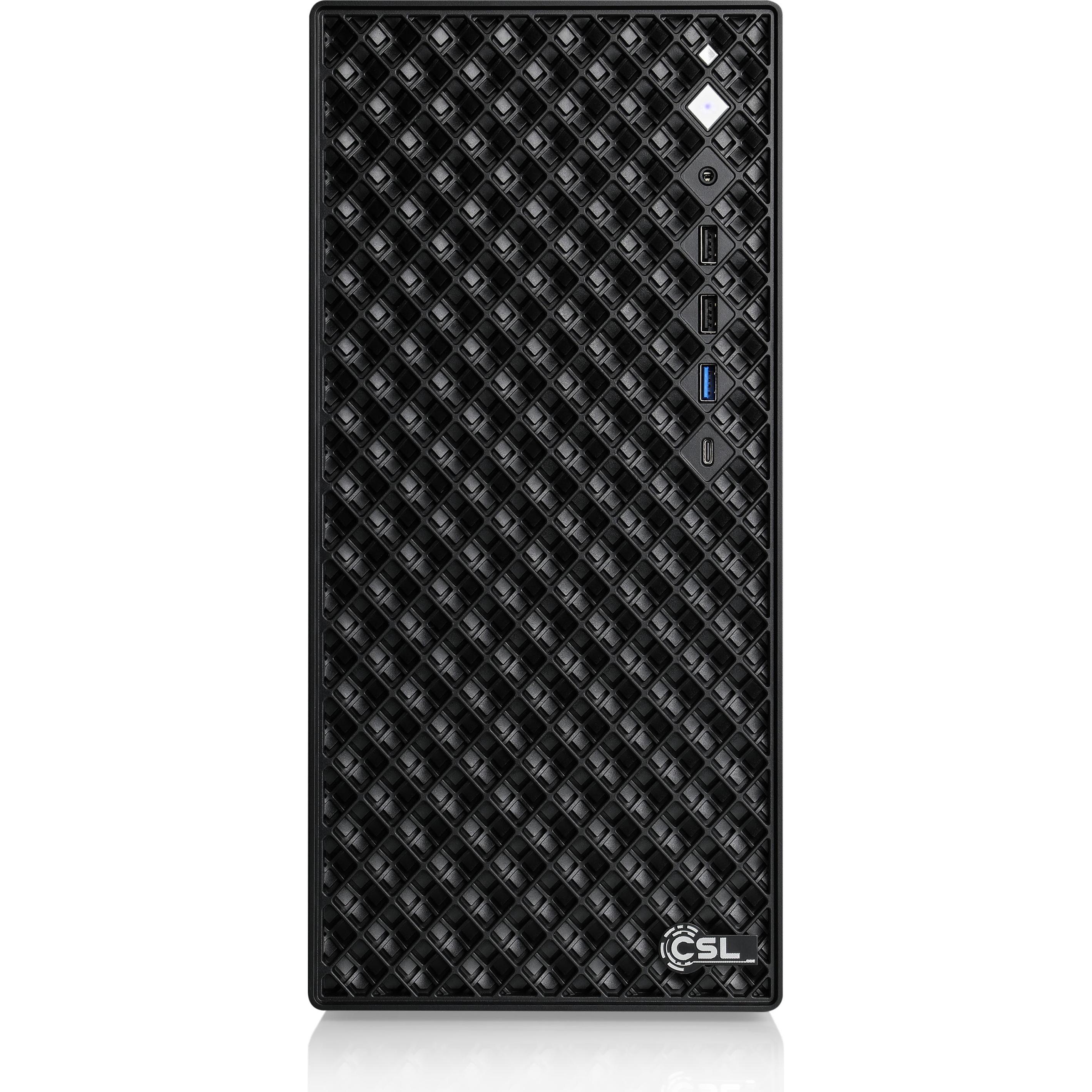 CSL Computer Gaming PC M13350H AMD Ryzen 5 5500 16 GB RAM 500 GB SSD Nvid