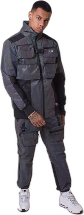 Project X Paris reflektierende jacke mit mehreren tachen project x pari ...
