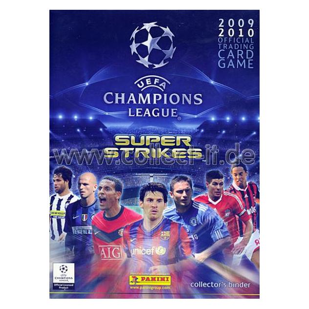Panini Super Strikes - UEFA CL 2009/10 - 1 Sammelmappe