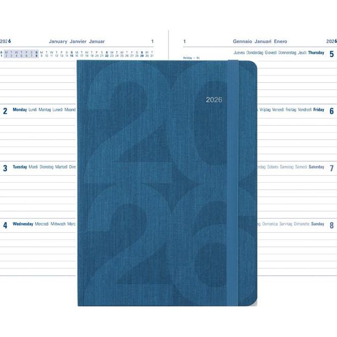 Letts Agenda Block (A5, 1 Tag / 2 Seiten) - kaufen bei Digitec