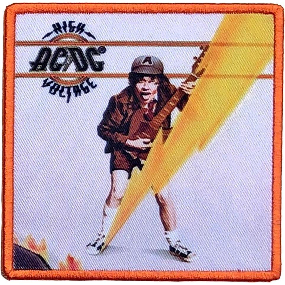 AC/DC High Voltage Standard Iron On Patch - buy at Galaxus