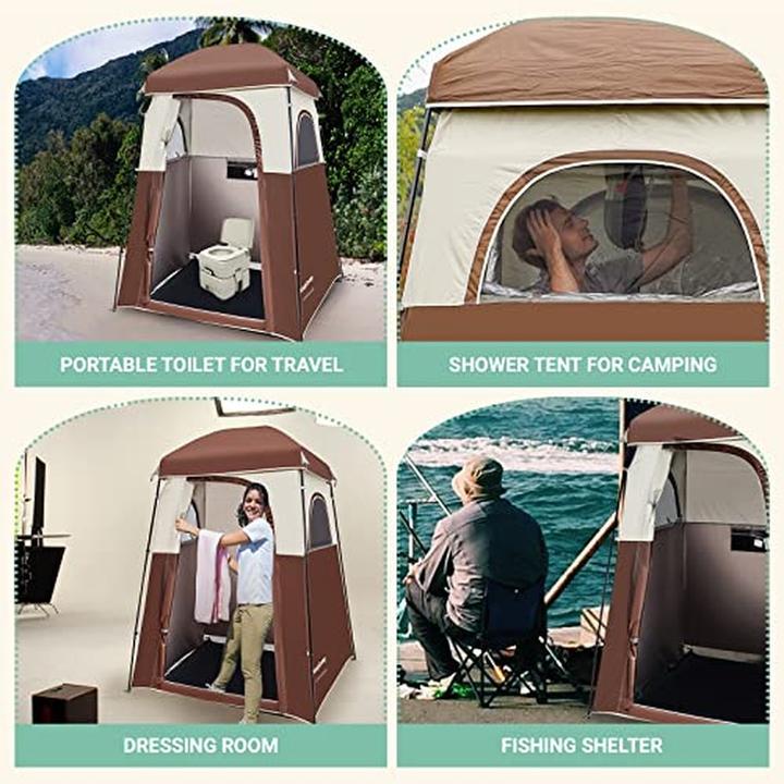 Kingcamp Oversize Outdoor Gemakkelijk Up Draagbare Dressing Kleedkamer ...