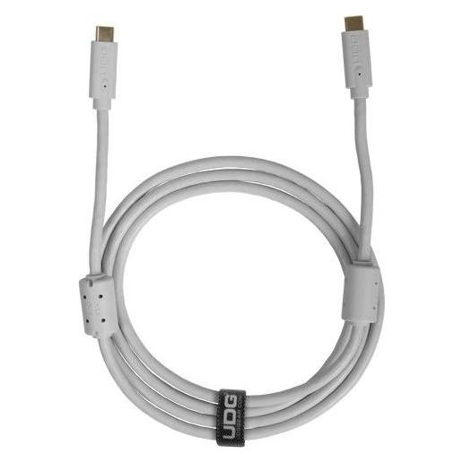 UDG U99001WH AUDIO CABLE USB 3.2 C-C WHI STRA 1.5M (1.50 m, USB 3.2 Gen ...