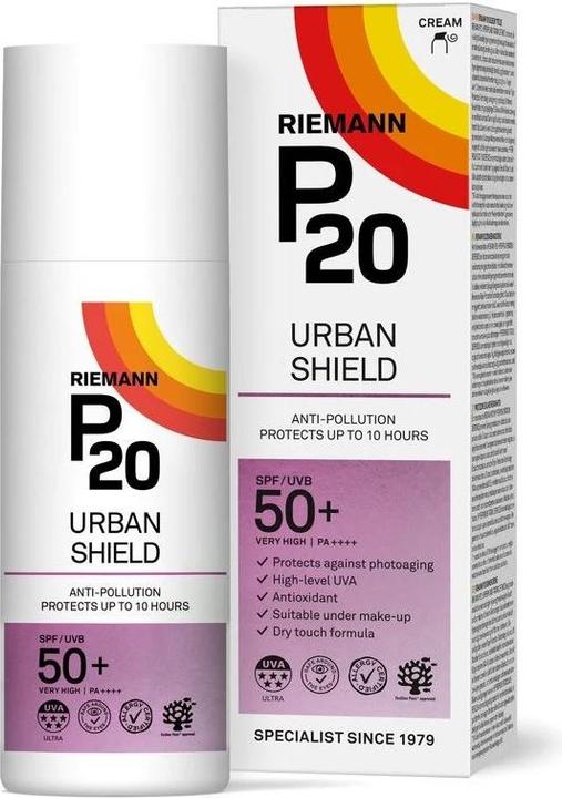 P20 Riemann Urban Shield SPF 50+ Face UV Protection Cream 50g