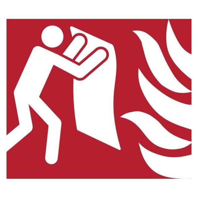 Tarifold Sicherheitspiktogramm - Feuerlöschdecke 200x200mm