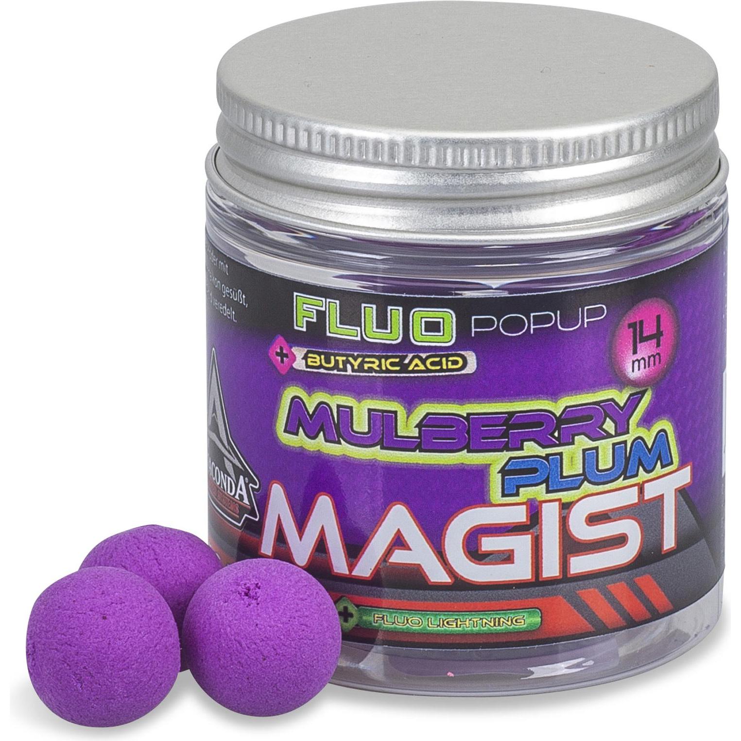 AnacondA Magist Micro Fluo Pop Up 10mm/Mulberry Plum 6 Stk. (1 cm) - Galaxus