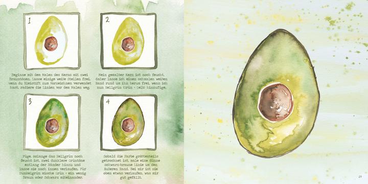 Various Publishers Gleeson:Watercolor Food - kaufen bei Galaxus