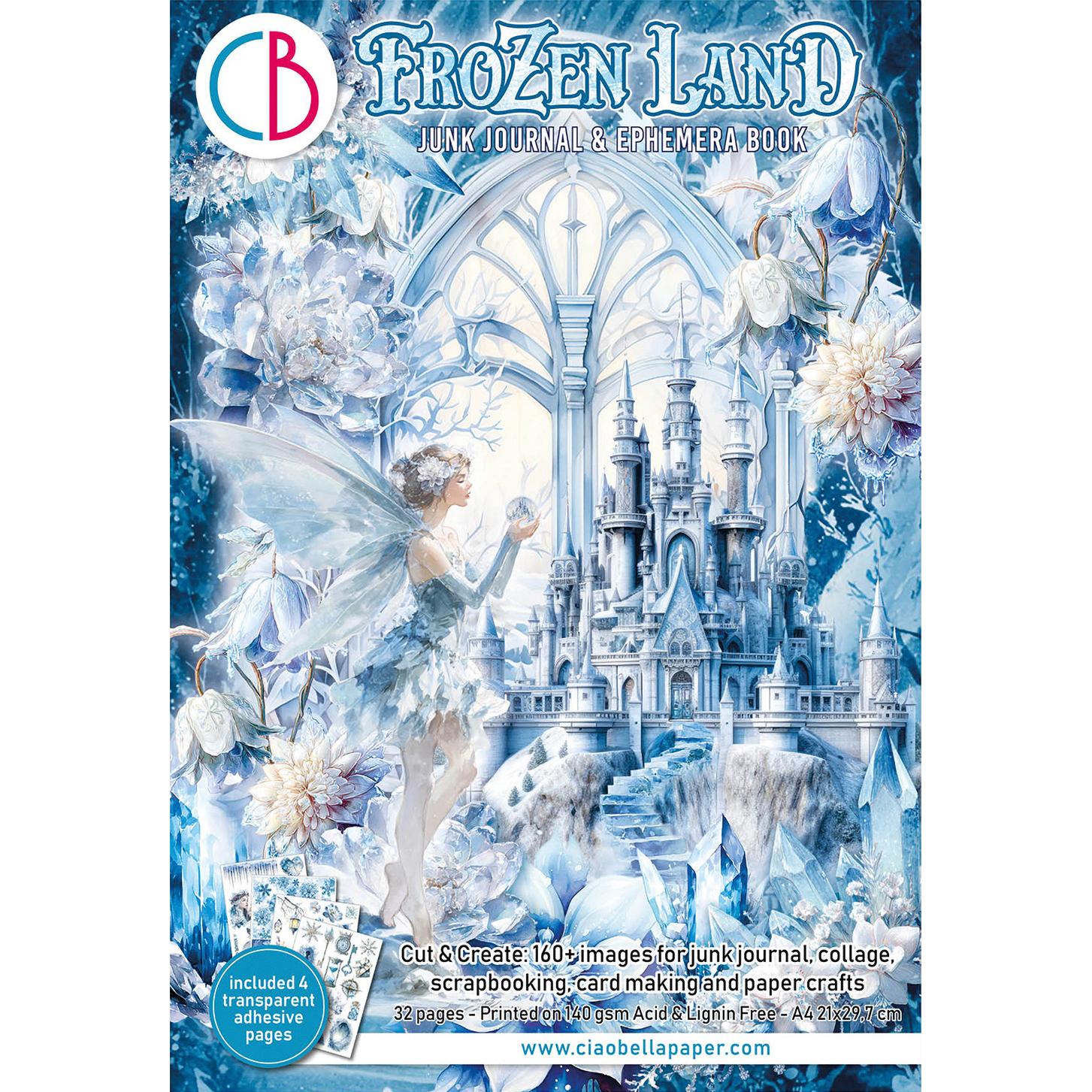 Ciao Bella Junk Journal & Ephemera Book "Frozen Land" - buy at Digitec