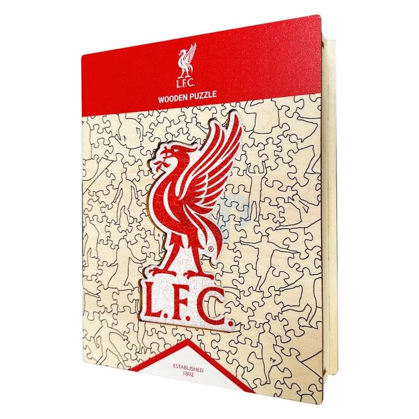 Iconic Liverpool FC - Logo Liver Bird - Holz Puzzle Grösse L (500 Teile)