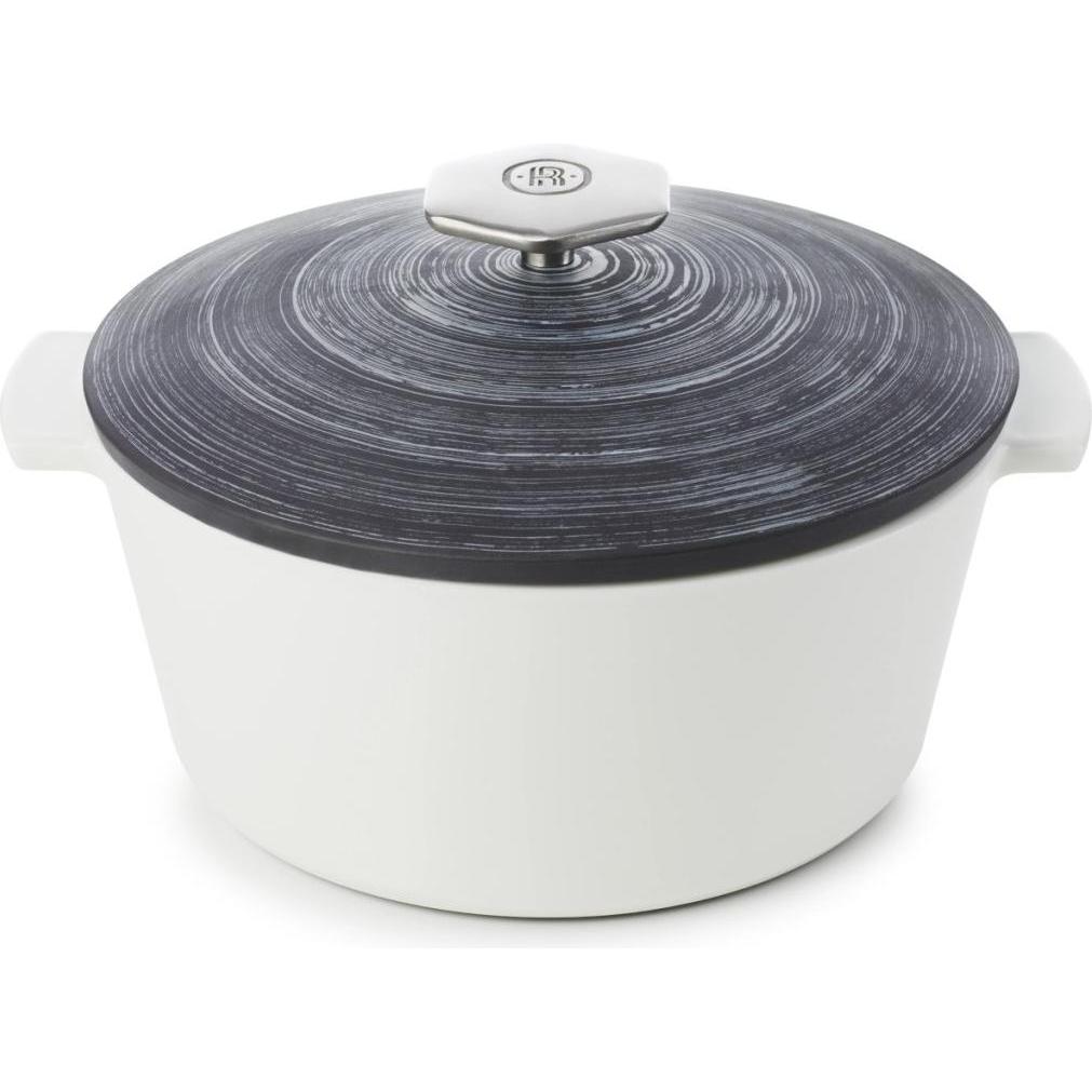 Revol Révolution 2 cocotte with lid, silver, capacity: 2.4 litres - Galaxus
