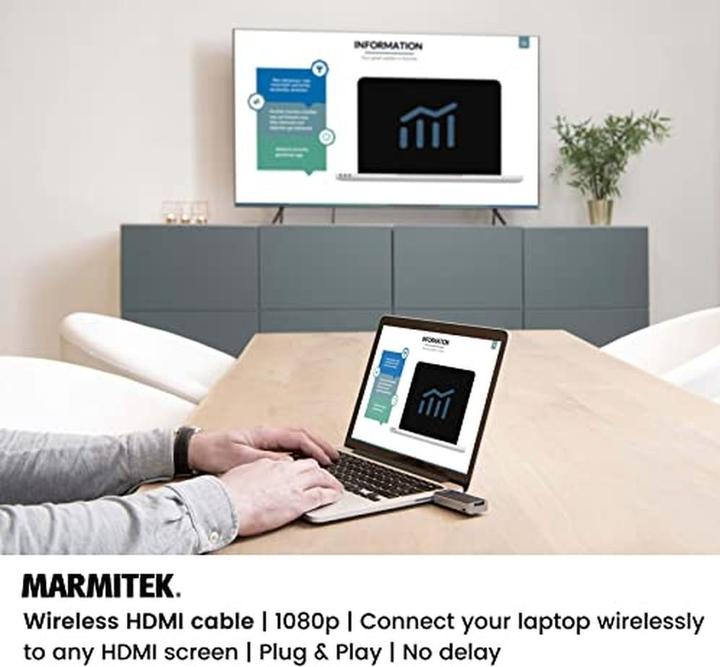 Marmitek STS11080p Full HD wireless HDMI transmitter connect your ...