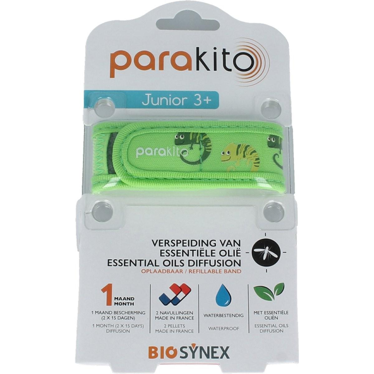 Para‘Kito Parakito Anti Mosquito Bracelet Junior Chameleon With 2 Refills - Galaxus