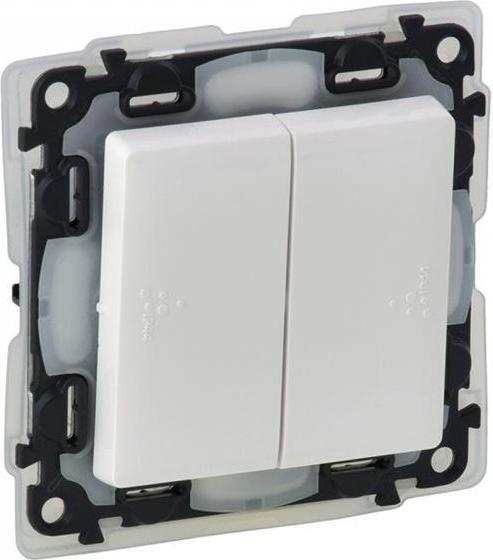 Legrand Valena Life Doppel-Wechselschalter Ip44 Weiss - Digitec