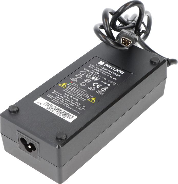 Phylion E-Bike Ladegerät Joycube Ladegerät 42,0V / 2,0A - 5-polig trapezförmig - Galaxus