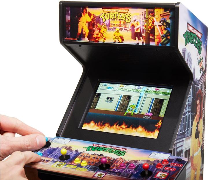 Numskull Quarter Scale Arcade Cabinet - Teenage Mutant Ninja Turtles ...