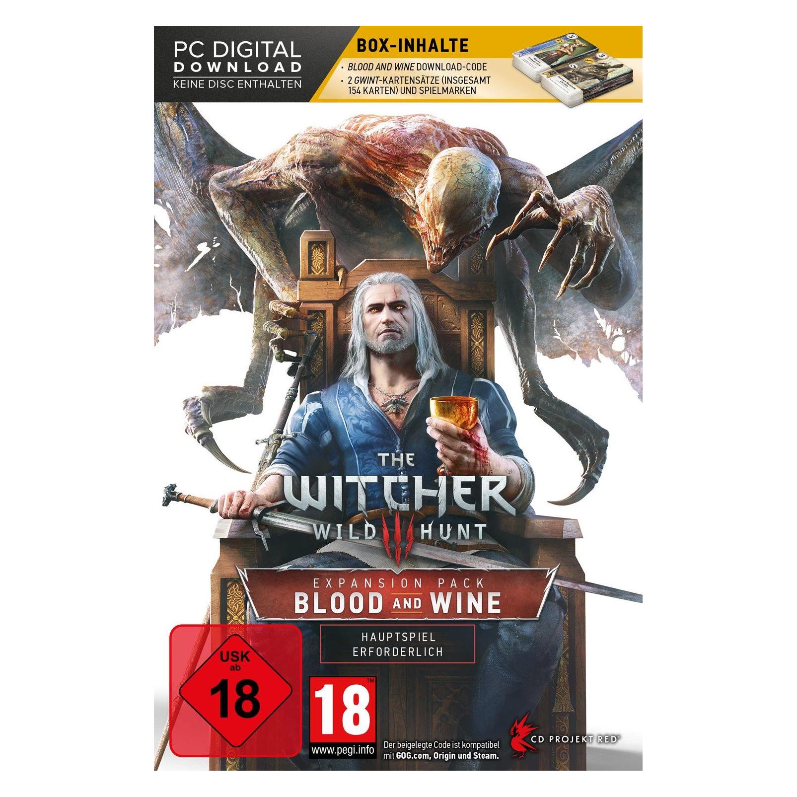 Bandai Namco The Witcher 3: Wild Hunt - Blood and Wine incl. 2 Gwint ...