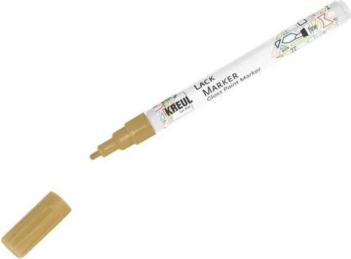 Kreul Lackmarker "Gloss Paint Marker", fine, gold (1 x) - Galaxus
