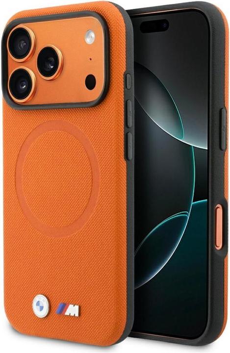 BMW Case M FW Logo Metal MagSafe for iPhone 17 Pro orange - Galaxus