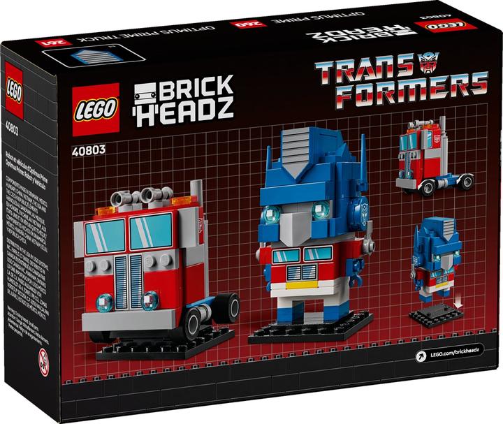 LEGO BrickHeadz 40803 Optimus Prime Mech & Fahrzeug - Galaxus