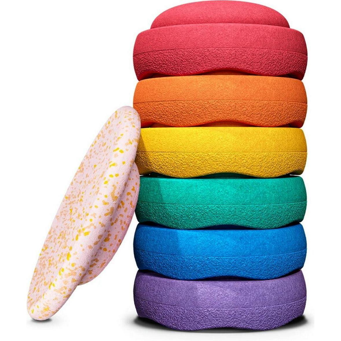 Stapelstein ® Original Spring Special Rainbow Set classic
