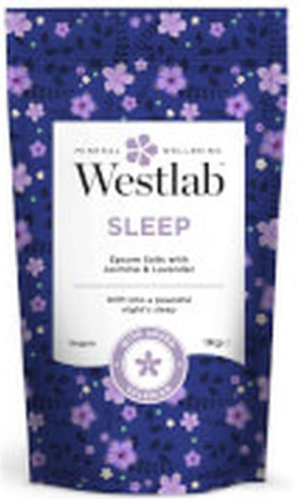 Westlab Sleep Epsom & Dead Sea Salts with Lavender Jasmine & Valerian 1kg
