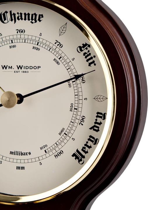 William Widdop Wm.Widdop Wooden Barometer, Thermometer and Hygrometer