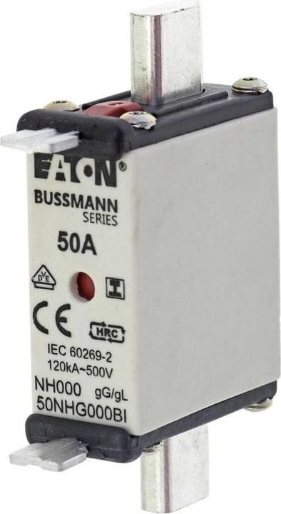 Eaton Fuse-link, low voltage, 50 A, AC 500 V, 120 kA, NH000, gL/gG, IEC ...
