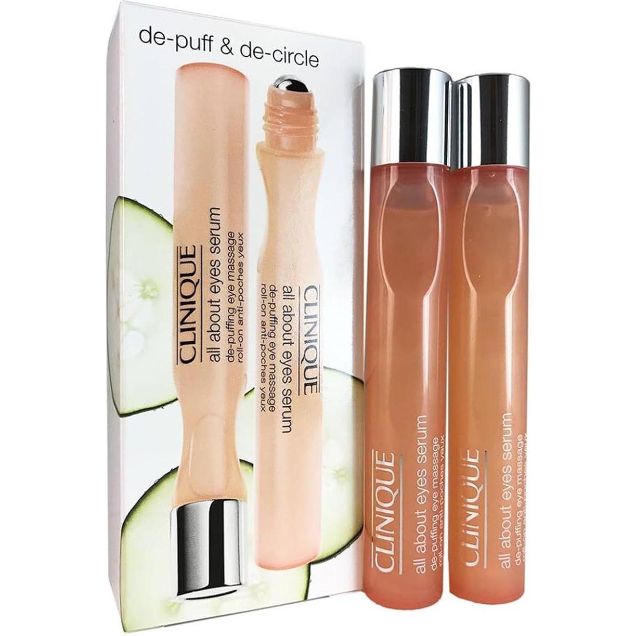 Clinique All About Eyes Serum De-Puffing Eye Massage Set - Galaxus