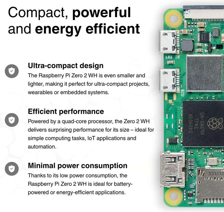 Db-tronic Raspberry Pi Zero 2 WH Starter-Set - buy at Digitec
