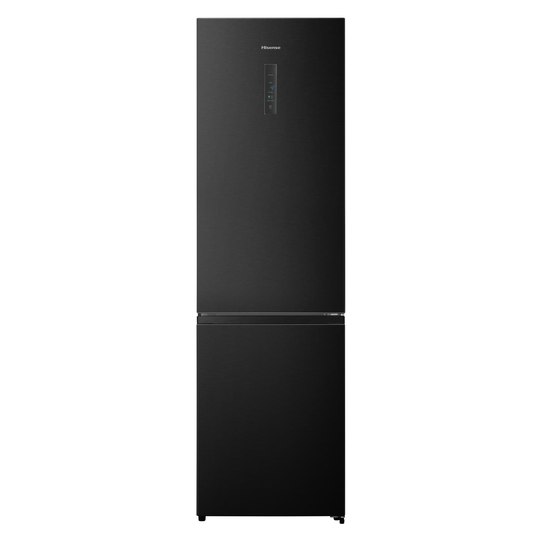 Hisense RB440N4AFE Freistehender Kühl-/Gefrierschrank 336 L E Schwarz ...