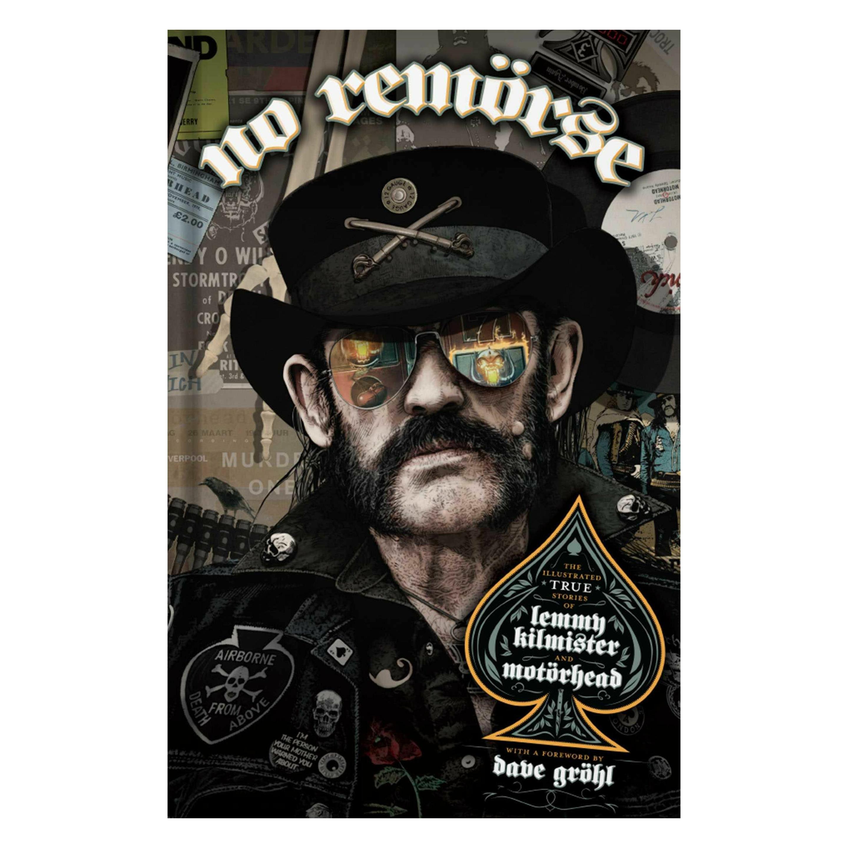 Simon & Schuster NO REMORSE: The Illustrated True Stories of Lemmy ...