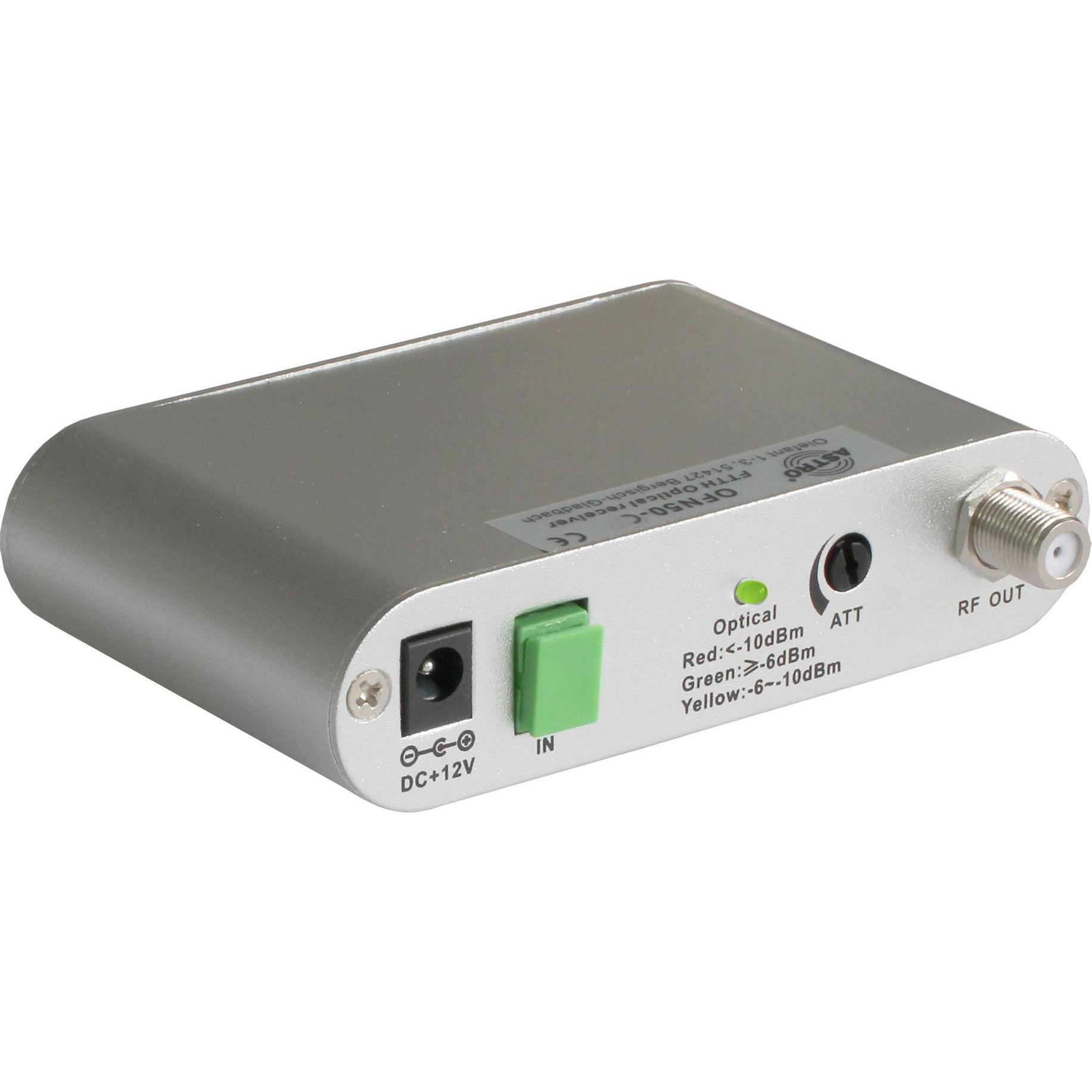 Astro OFN50-C Opt.FTTH CATV Receiver AGC -8..+2dBm - buy at Galaxus