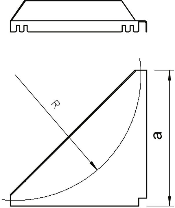 OBO Bettermann Corner plate LEB 50 FS - buy at Galaxus