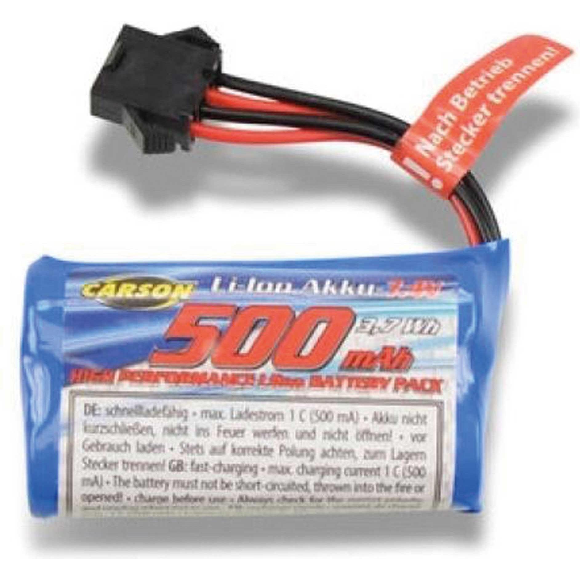 Carson 7,4V/500mAh Lilon Cage Fighter JST-4 - kaufen bei Galaxus