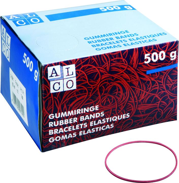 Alco Gummiband Naturkautschuk 5x100mm rot 500g - kaufen bei Digitec ...