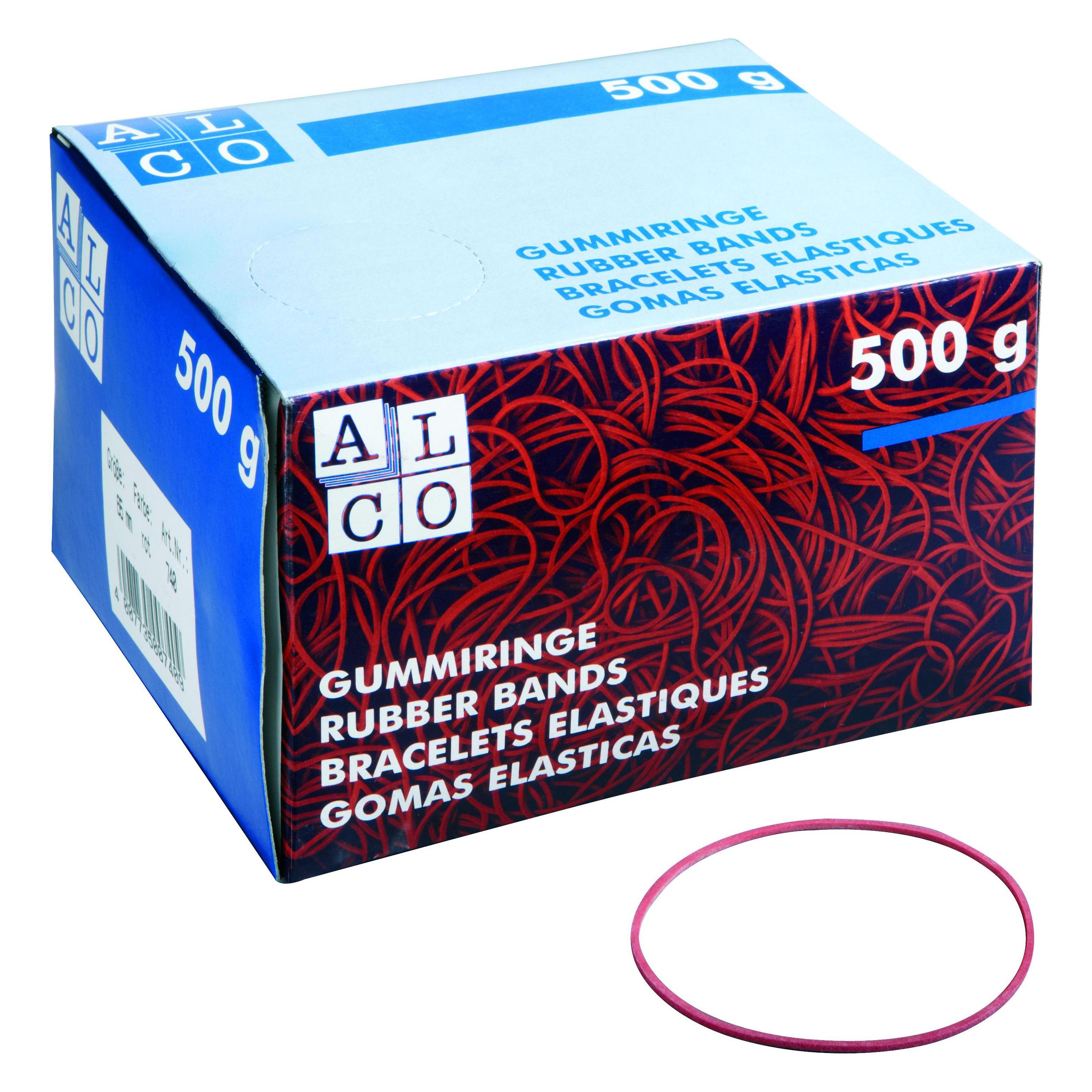 Alco Gummiband Naturkautschuk 5x100mm rot 500g - kaufen bei Digitec ...
