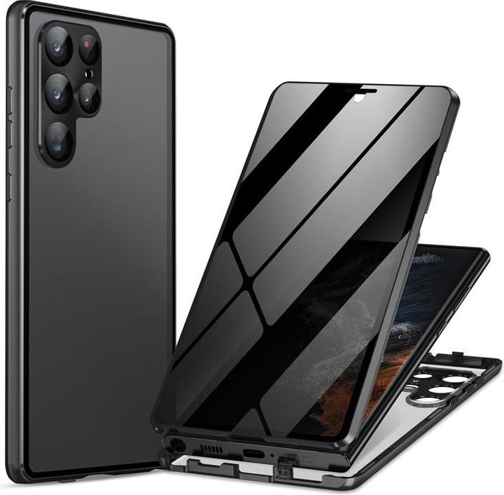 Deltalabs Galaxy S24 Ultra Magnetische Alu Schutzhülle + Glas Back ...