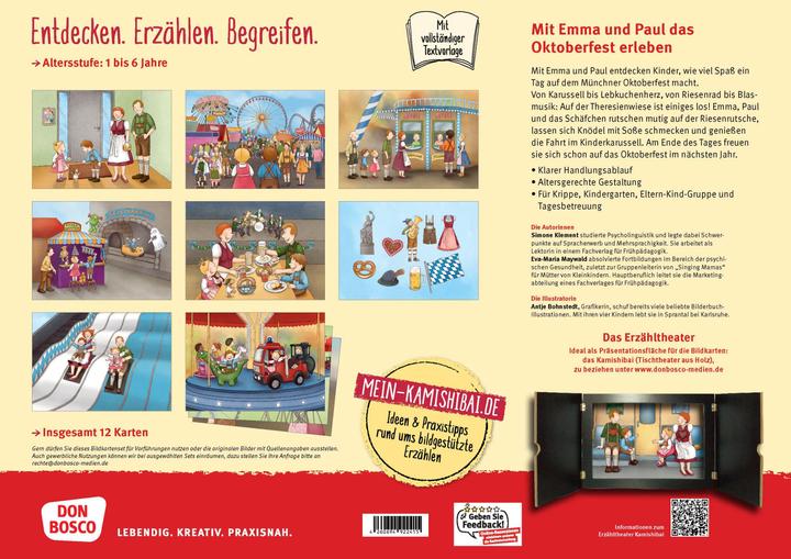 Auf dem Oktoberfest mit Emma und Paul. Kamishibai Bildkartenset ...