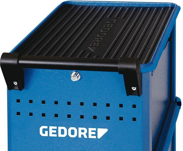 Gedore Tool trolley 1580 W625xD400xH930mm 300 kg 4 drawers 1 steel ...