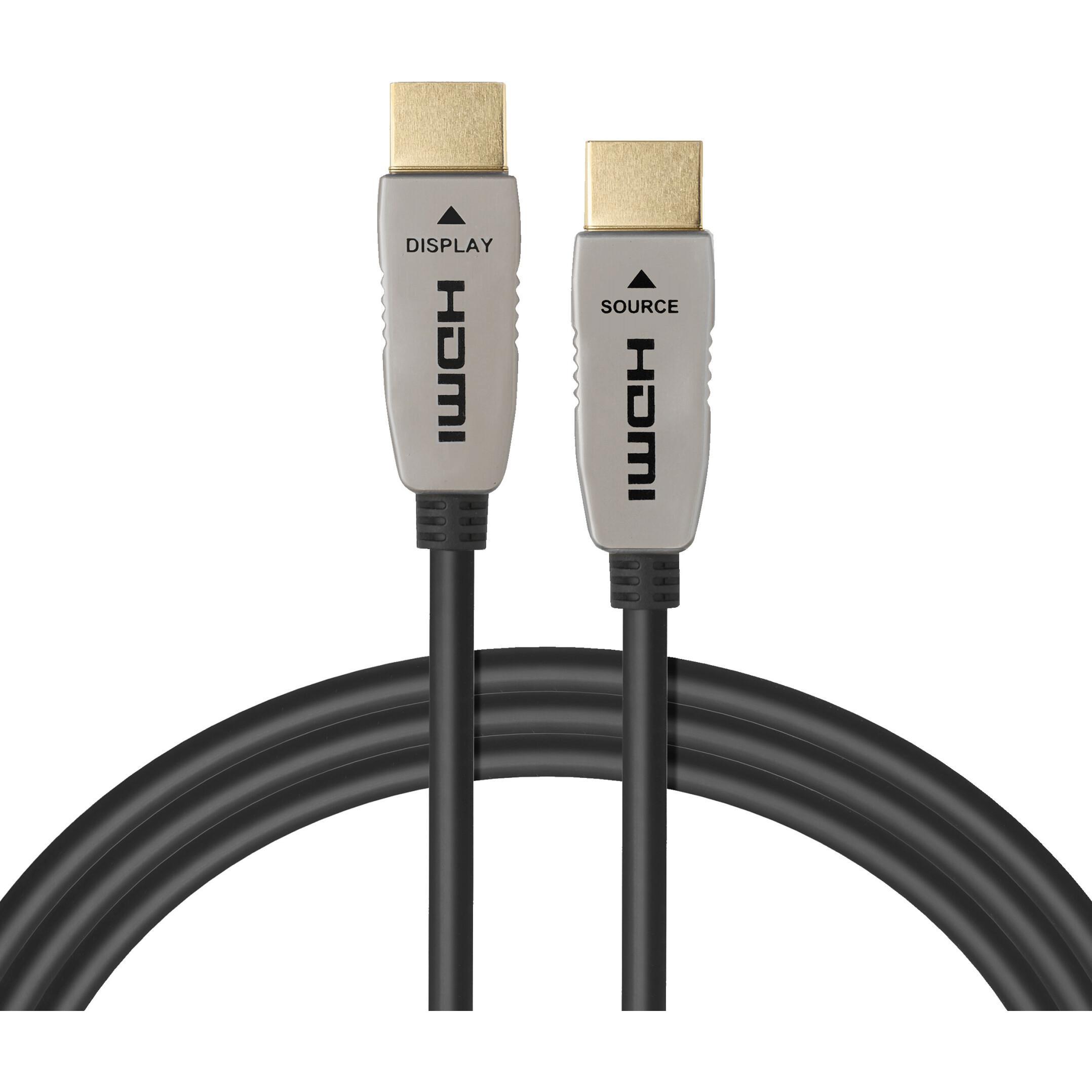 Celexon UHD Optical Fibre HDMI 2.0b Active Cable 30m black - Digitec