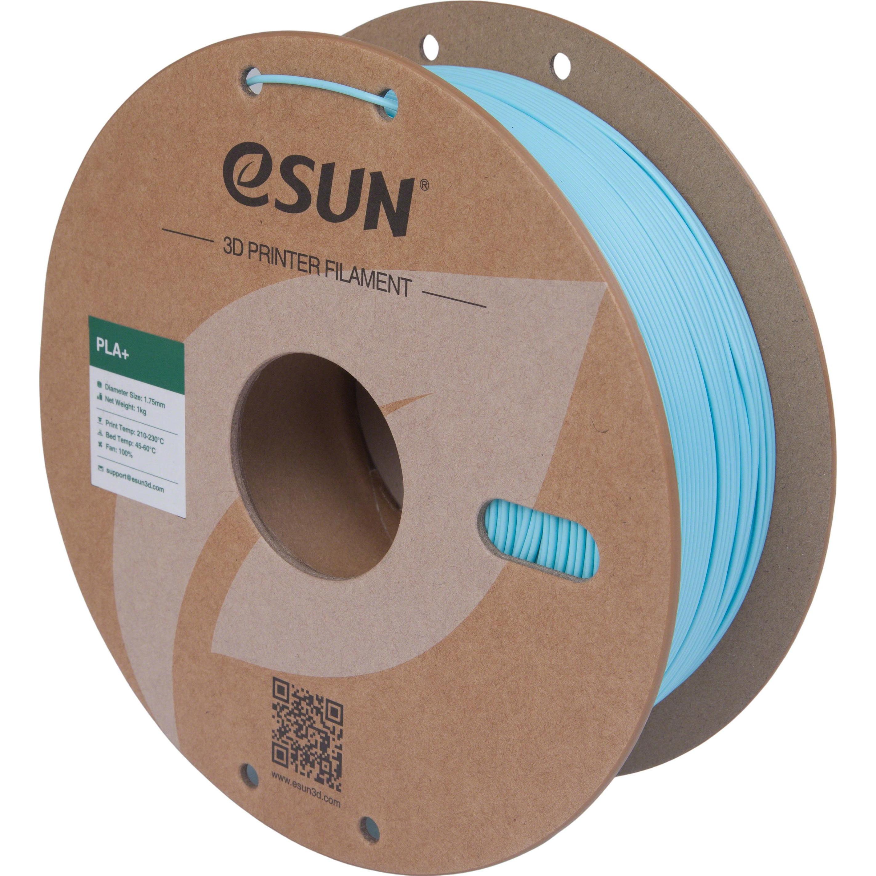 eSUN PLA+ Baby Blau Filament 1.75mm 1Kg (PLA+, 1.75 mm, 1000 g)