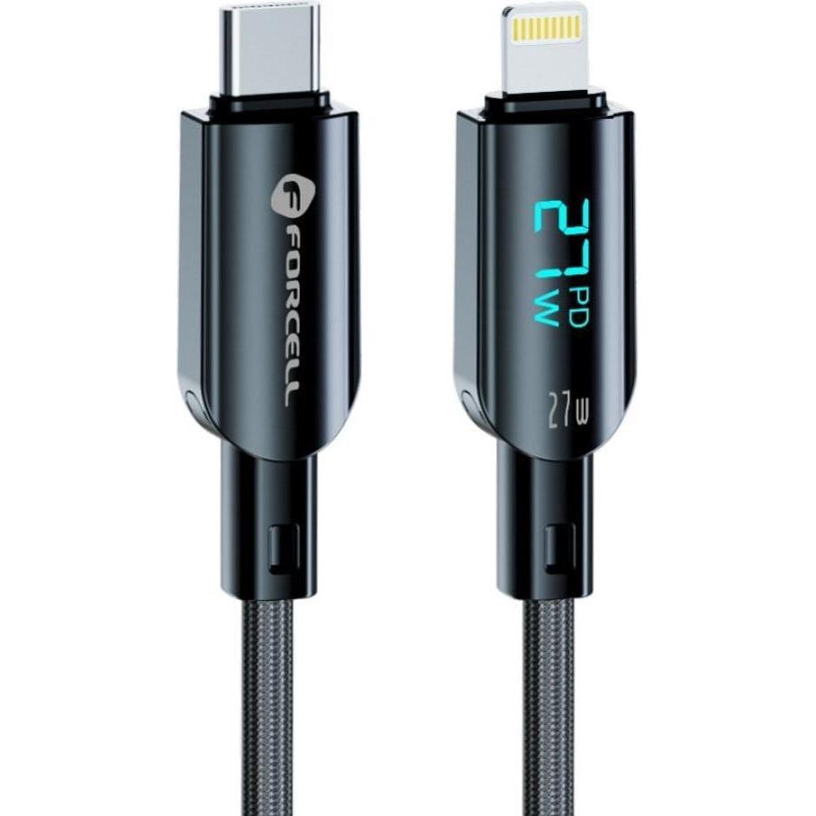 Forcell Cable F-ENERGY C276 cable Type C to Type C PD 3A 27W Digital 1,2 m black - Digitec