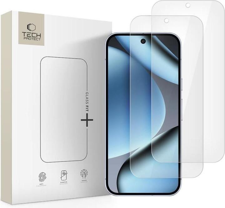 Spigen Tech-Protect Glass Fit+ 2er-Pack Panzerglas für Google Pixel 9 ...