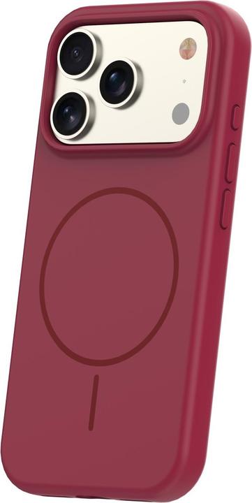 OEM Silicone Thin Mag case for iPhone 17 Pro Max maroon - Digitec