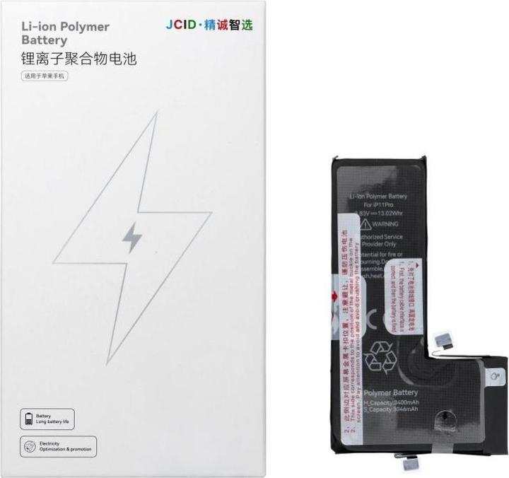 NoName Battery JCID JCID Battery for iPhone 11 Pro 3400 mAh (high ...