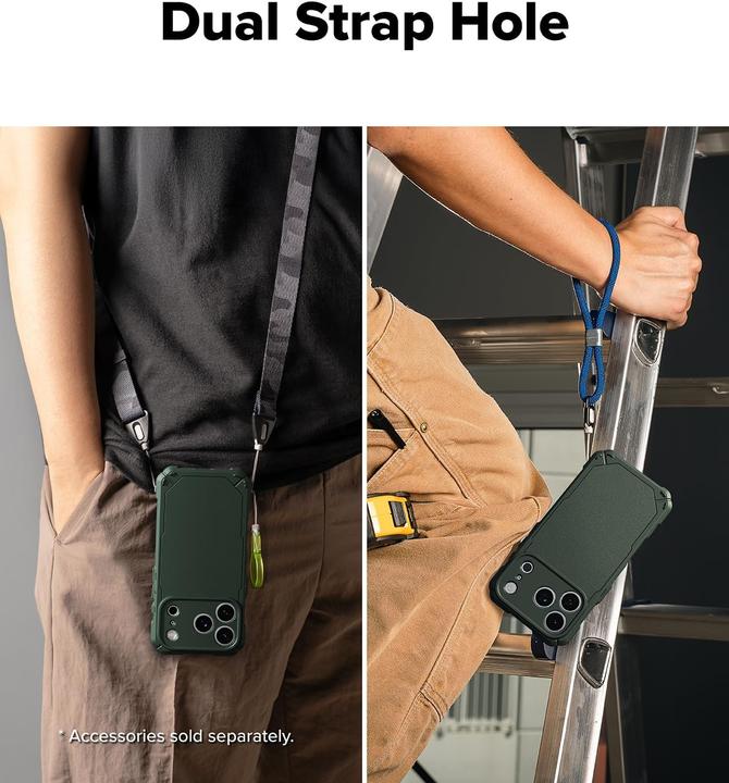 Ringke Rugged Gear Cover for iPhone 17 Pro Dark Green - buy at Galaxus